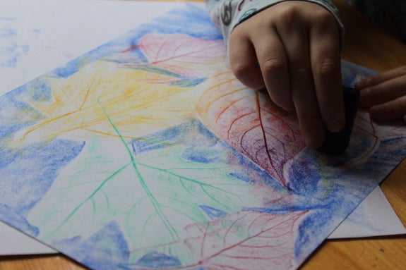 Canadian Wildlife Federation: Leaf Rubbings